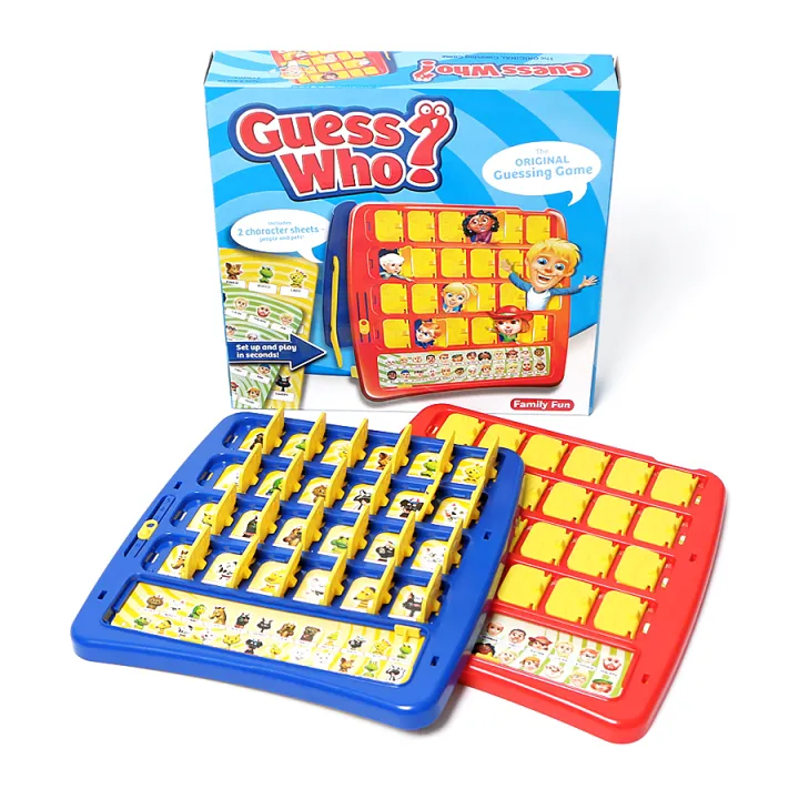 Guess Who Classic Educational Board Game guessing game that lets you ...