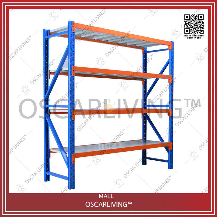 Oliv Rak 4 Susun Besi PS Orange Rak Gudang Serbaguna Khusus Jabodetabek ...