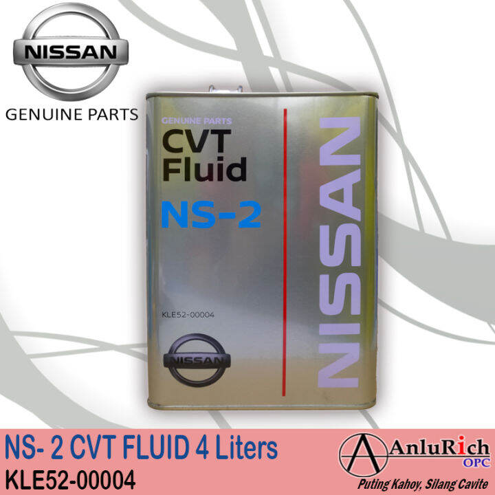 GENUINE NISSAN CVT FLUID NS-2 4 LITERS KLE52-00004 | Lazada PH