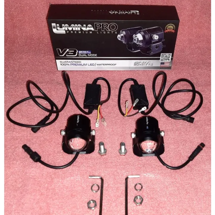 durable LUMINA PRO V3 MINI DRIVING LIGHT, LUMINA SWITCH,LUMINA ECLIPSE ...