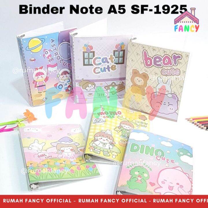 Map Binder Notes Plastik Besi Motif Printing Ukuran A5 / Map file ...