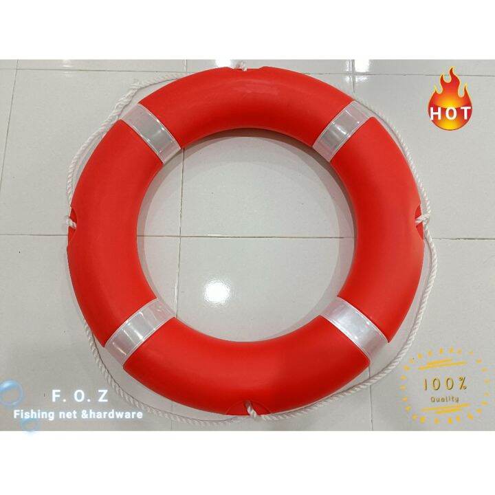 F.O.Z 】PVC Safety Marine Life Buoy Pelampung Keselamatan SOLAS 96 5556 ...