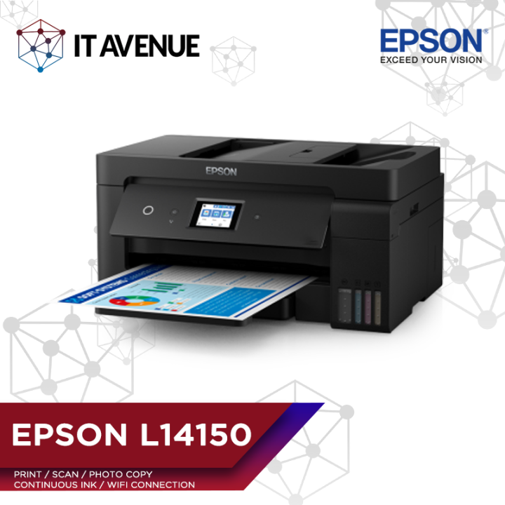 Epson EcoTank L14150 A3+ Wi-Fi Duplex Wide-Format All-in-One Ink Tank Printer | Lazada PH