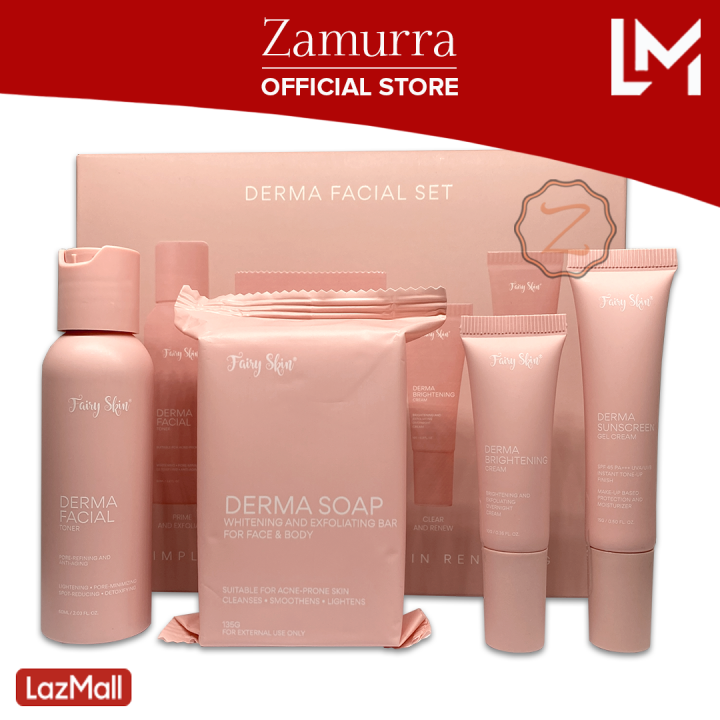 FairySkin Derma Facial Set Original, Buy 2 Sets and Get FREE Cotton ...