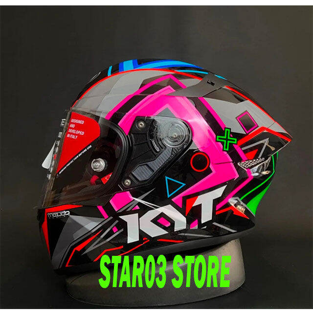 Helm KYT TT Course Ratthapark Play Original | Lazada Indonesia