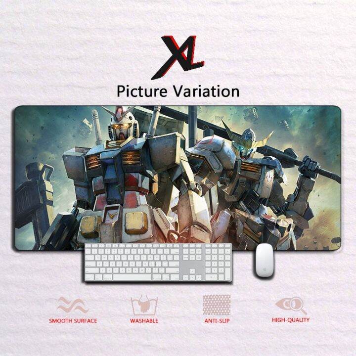 Mobile Suit Gundam Personalized Mouse pad Large Gaming 90cm x 40cm ...