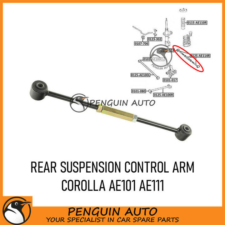 TOYOTA COROLLA AE101 AE111 REAR SUSPENSION ARM 48730-12110 | Lazada