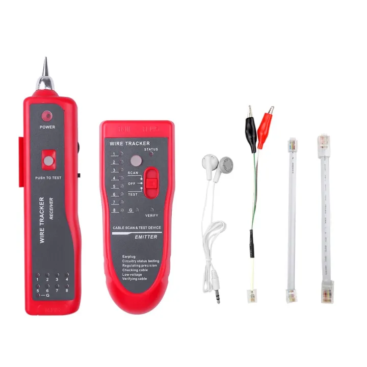 Network LAN Cable Tester Cat5e Cat6 RJ45 UTP STP Detector Line Finder ...
