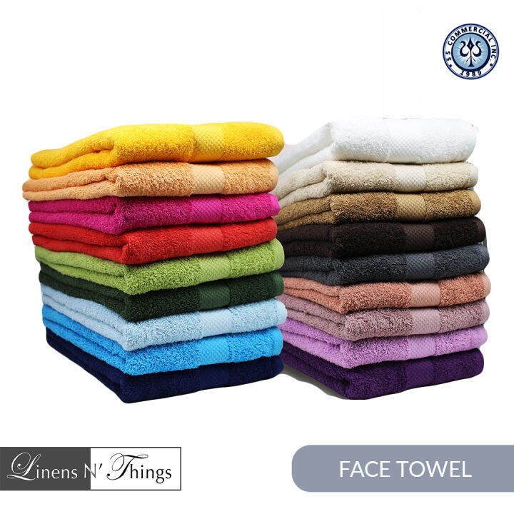 Linens N' Things Face Towel (Border 1) | Lazada PH