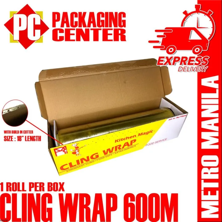 Cling Wrap 18x600 Meters by 1 roll per box | Lazada PH