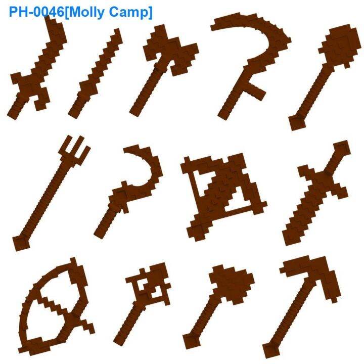 Minecraft Pickaxe And Shovel