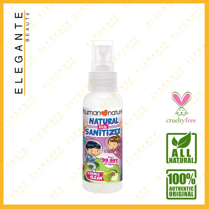 Human Nature Kids Sanitizer Spray 50ml BUBBLE BERRY / COSMIC CLEAN ...