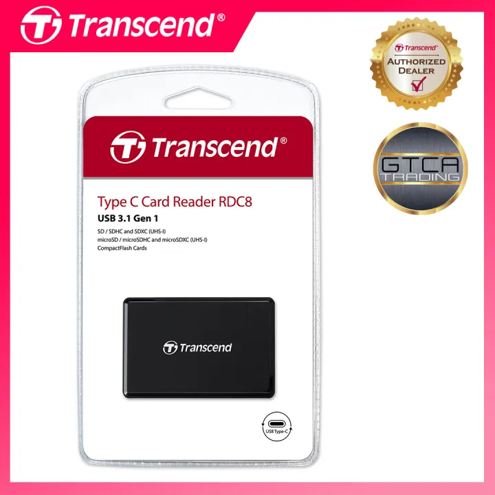 Transcend USB 3.1 Card Reader (microSD, SD and Compact Flash) | Lazada PH