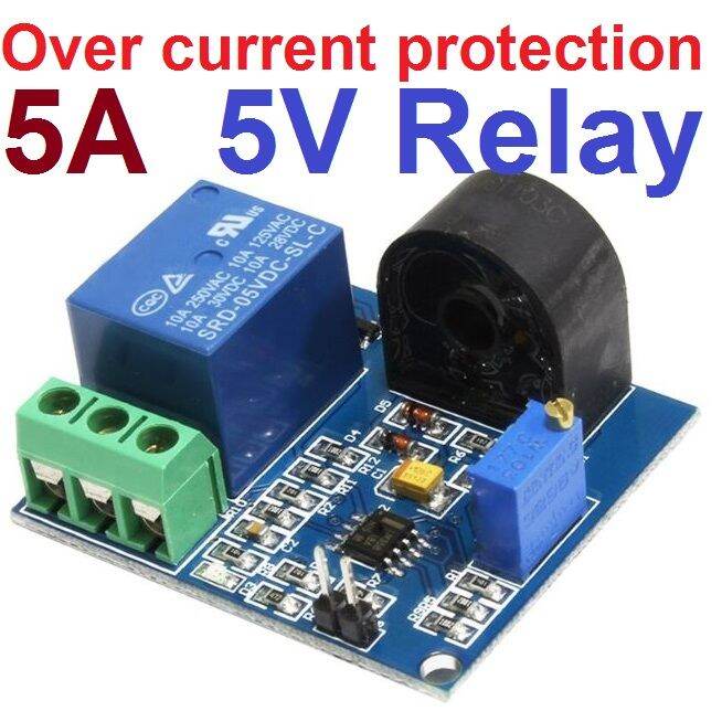 5a Over Current Protection Sensor Module Ac Current Detection Sensor