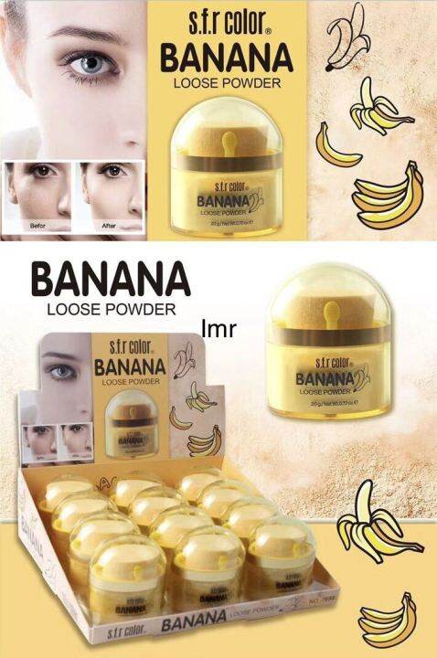 BANANA SETTING POWDER / LOOSE POWDER BY SFR COLOR | Lazada