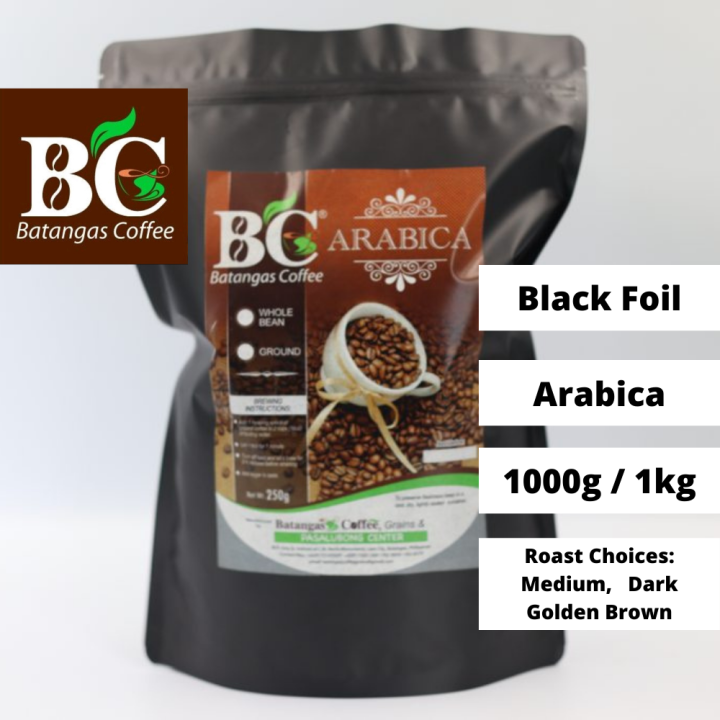[BC] Kapeng Vietnam Arabica Coffee 1000g / 1kg [Black Foil] | Lazada PH