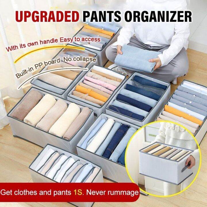 viviking Clothes Separator Box Drawer Wardrobe Storage Solution | Lazada PH