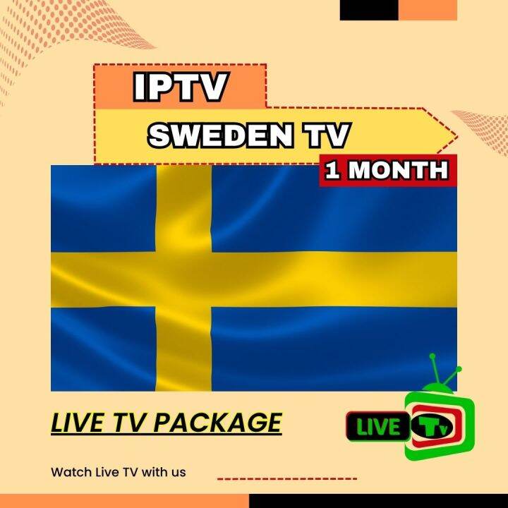 Live TV, IPTV Package SWEDEN 1 Month รับชมทีวีประเทศ SWEDEN ได้ง่ายๆ ...