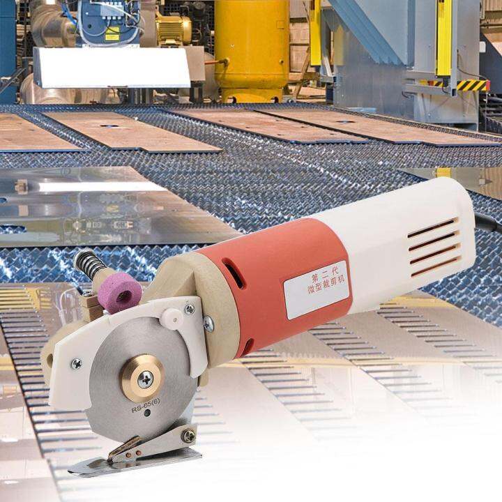 epayst 220V Handheld Portable 65mm Rotary Blade Electric Round Cloth ...