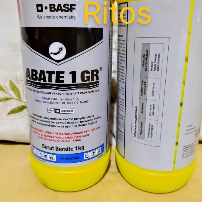 ABATE 1G Pengendalian jentik nyamuk/INSEKTISIDA OBAT PERTANIAN ...