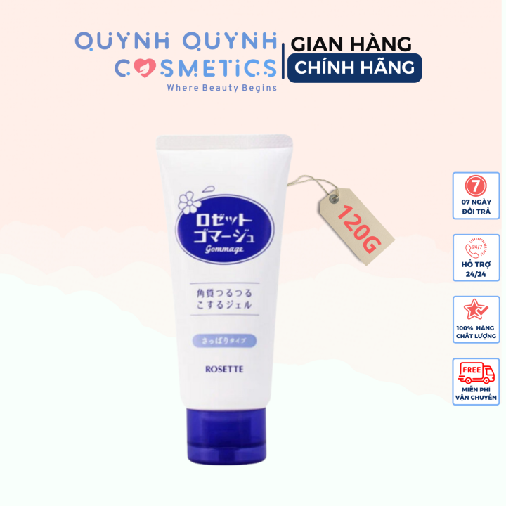 Gel tẩy tế bào da chết Rosette Peeling Gel loại bỏ sợi bã nhờn cho da căng mịn Nhật Bản No.1 ...