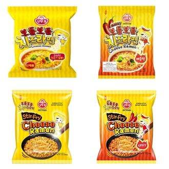 OTTOGI CHEESE RAMEN 111G / OTTOGI SPICY CHEESE RAMEN 111G/ STIR FRY SPICY AND NOT CHEESE RAMEN ...