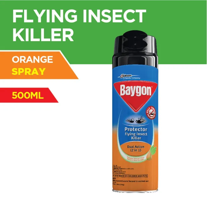 Baygon Protector Flying Insect Killer - 500ml | Lazada PH