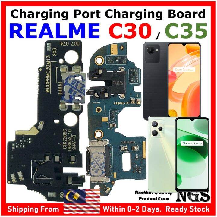 ORl NGS Brand Charging Port Charging Board Compatible For REALME C30 ...