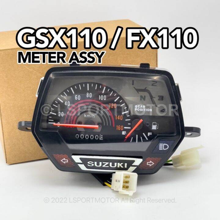 SUZUKI GSX110 / FX110 METER ASSY SPEEDOMETER GSX FX 110 | Lazada