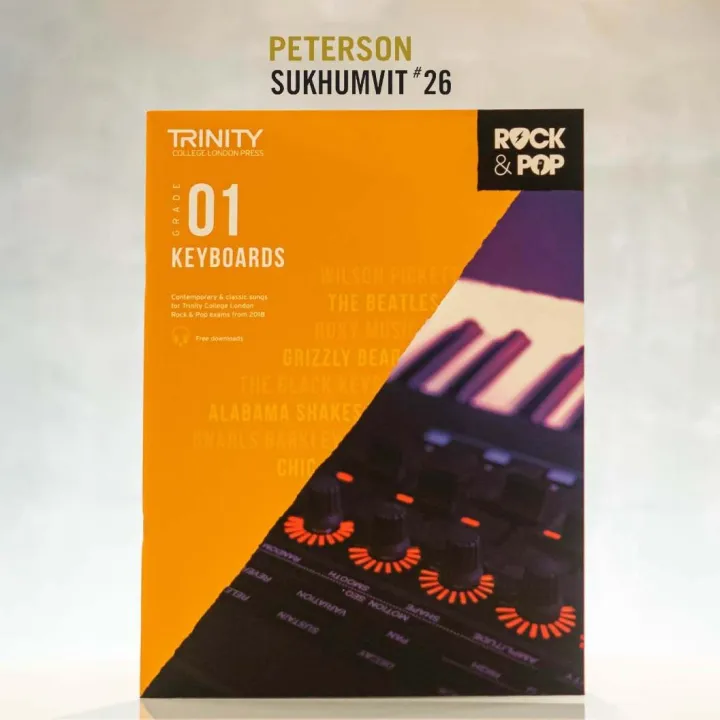 Trinity Rock And Pop 2018 Keyboards Grade 1 Th