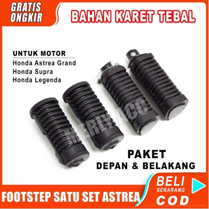 FootStep Bustep Step Belakang dan Depan Motor Bebek Astrea Grand ...