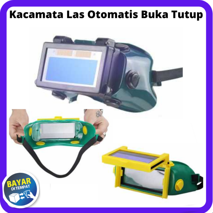 Marege Kacamata Las Otomatis Buka Tutup 2 Lensa kacamata Las Listrik ...
