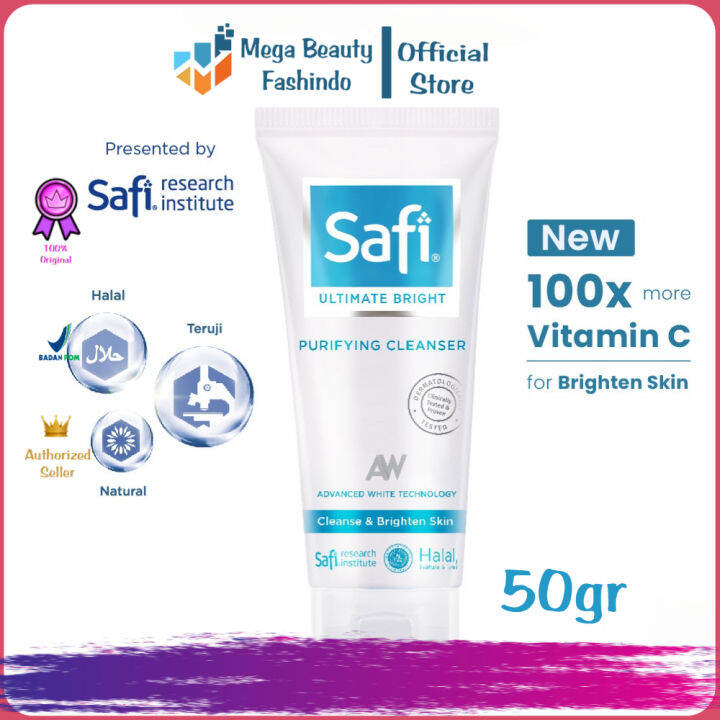 Safi Ultimate Bright Purifying Cleanser 50gr 50g | White Expert ...