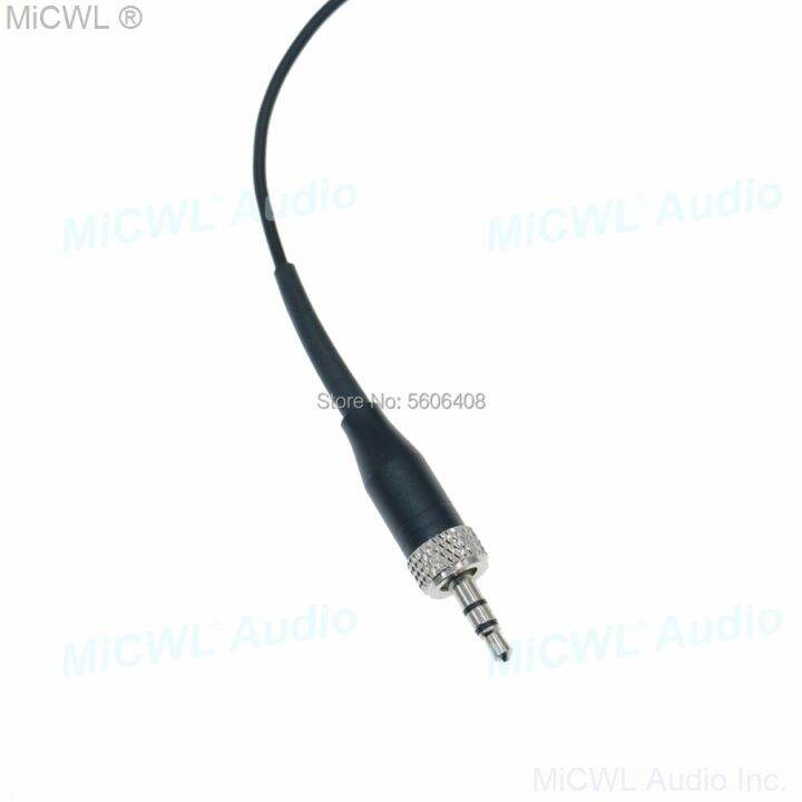 Micwl B40 Black Dual Ear Hook Headset Microphone For Mipro Sennheiser ...