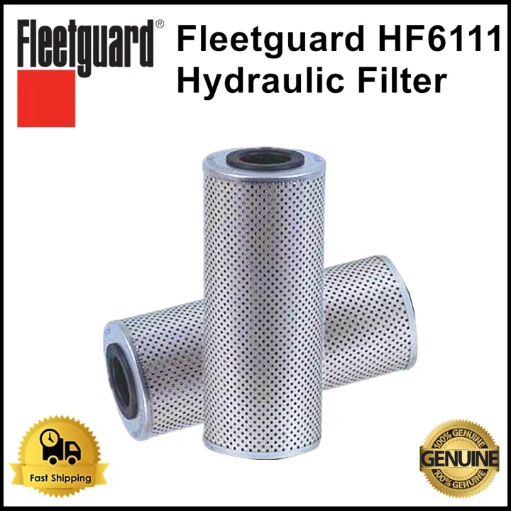 FLEETGUARD Hydraulic Filter for Cummins HF6111 | HF-6111 | HF 6111 | Lazada