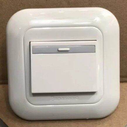 Saklar Engkel Tunggal Panasonic Sakelar Hotel Single Wide Series Putih ...