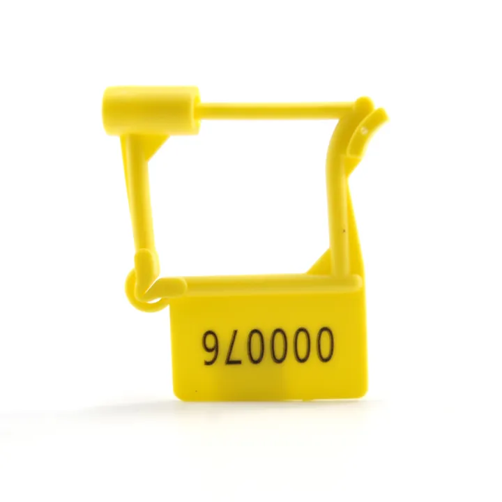 Serial Tamper Proof Security Seal Tag Plastic Padlock with Serial ...