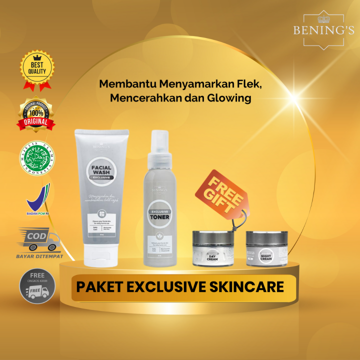 PAKET EXCLUSIVE SKINCARE BENING INDONESIA BY DR. OKY PRATAMA | MENGATASI FLEK, MELASMA ...