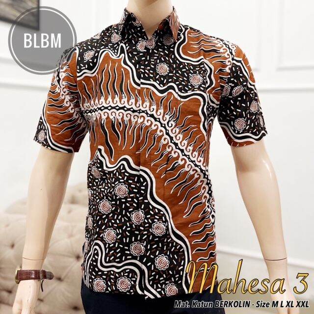 Batik Lontara Kode Mahesa 3 Mahesa 4 NEW Batik Solo Batik Lanang by Mamez | Lazada Indonesia