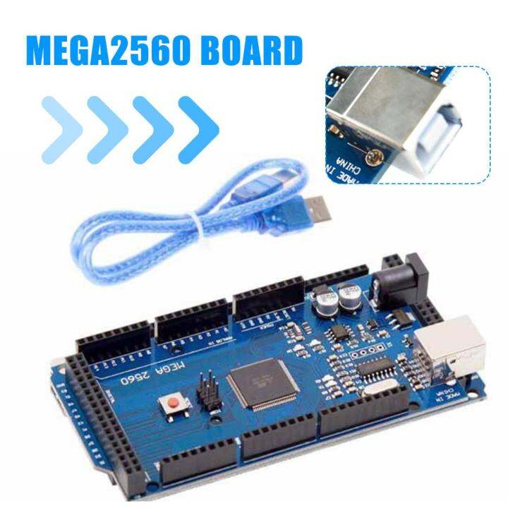 MEGA2560 MEGA 2560 R3 ATmega2560-16AU CH340G AVR USB Development board board For arduino ...