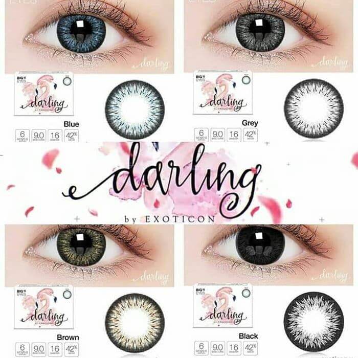 SOFTLENS X2 DARLING BIG EYES 16MM | Lazada Indonesia