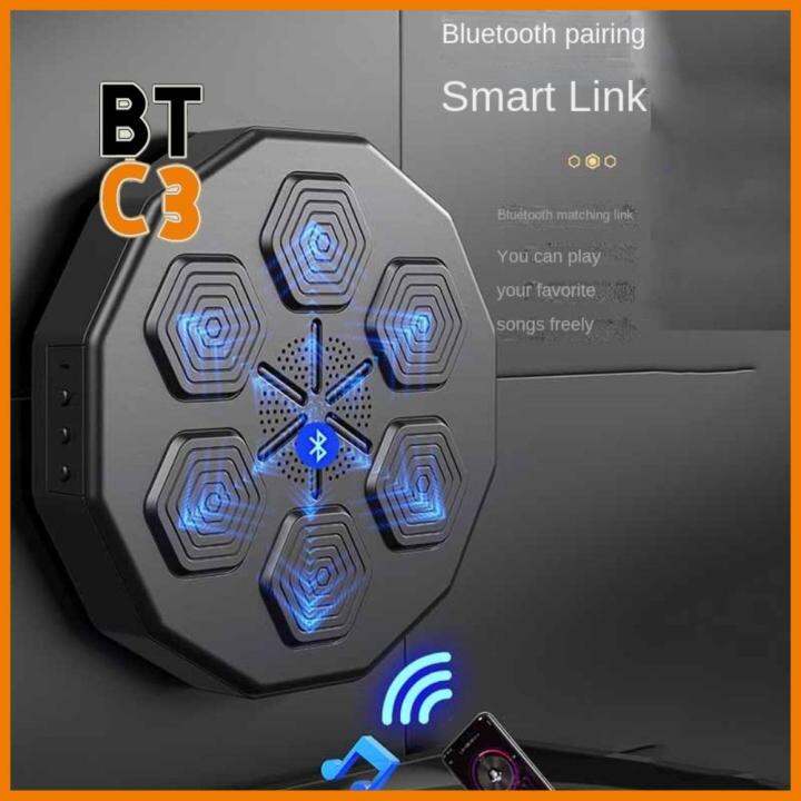 BTC3 Boxing Sports Smart Music Boxing Machine Bluetooth Punching Pad Fitness Exercise LED ...