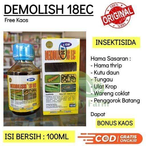 Insektisida Demolish 18 Ec Kemasan 100ml / Inteksida Obat Atau ...