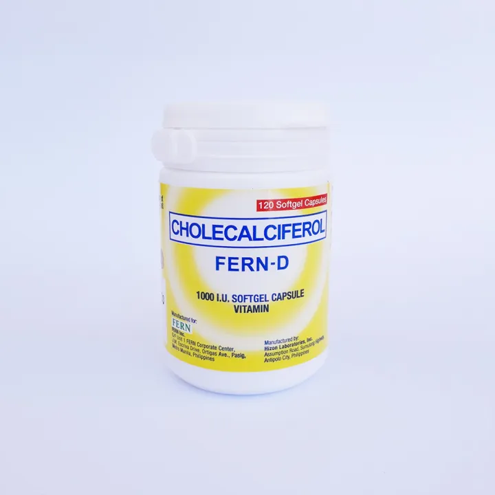 Fern D 1000iu 120 Soft Gels | Lazada PH