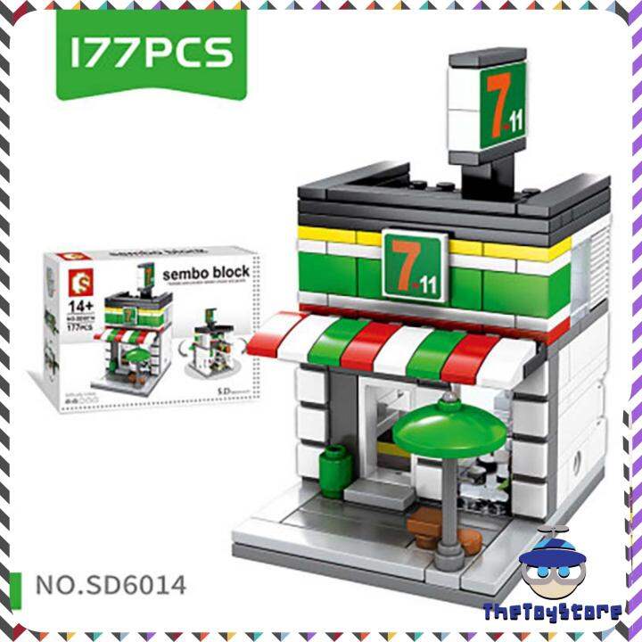 ตัวต่อร้านค้า SEMBO BLOCK (177 ชิ้น) : TheToyStore ร้านค้า อาหาร เซเว่น ...