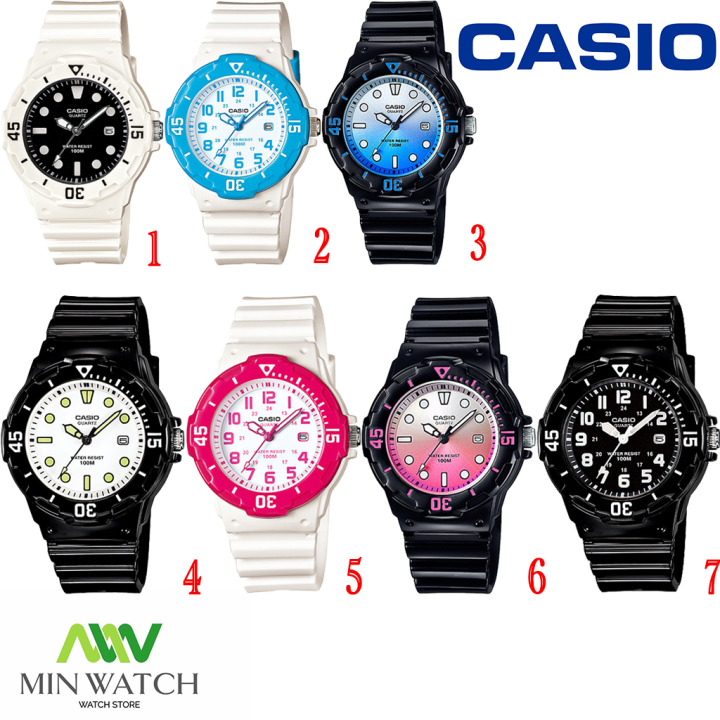 นาฬิกา รุ่น LRW-200H นาฬิกา Casio Standard นาฬิกาข้อมือผู้หญิง สายเรซิ่น รุ่น LRW-200H-1E,LRW ...
