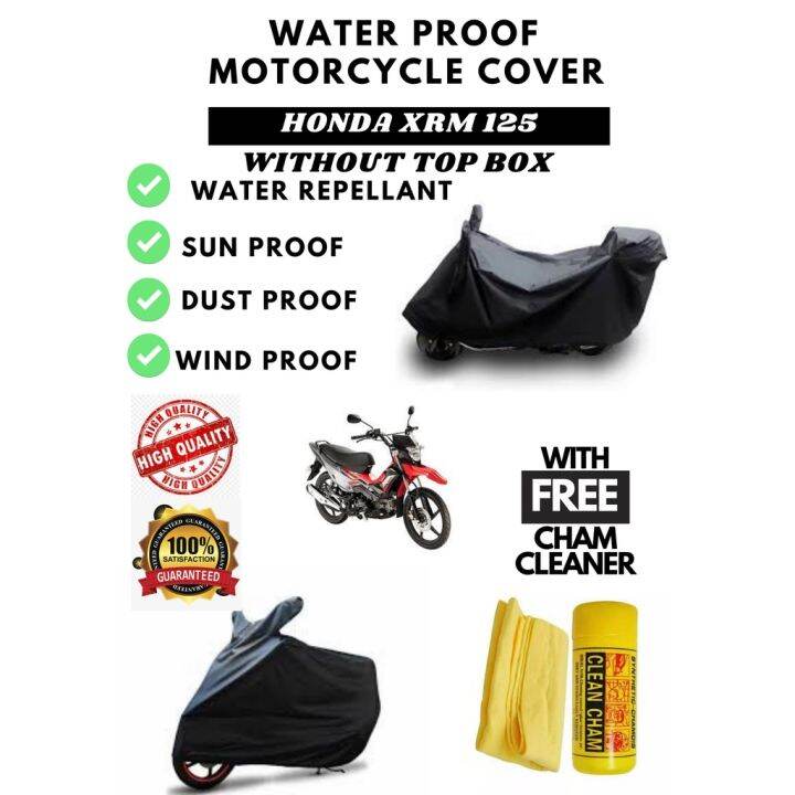 【Ready Stock】 HONDA XRM 125 WATERPROOF MOTORCYCLE COVER ORIGINAL ...