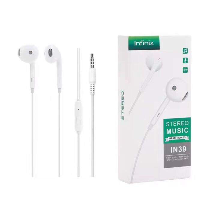 Original infinix Call Headset Earphone in39 1.2M | Lazada PH