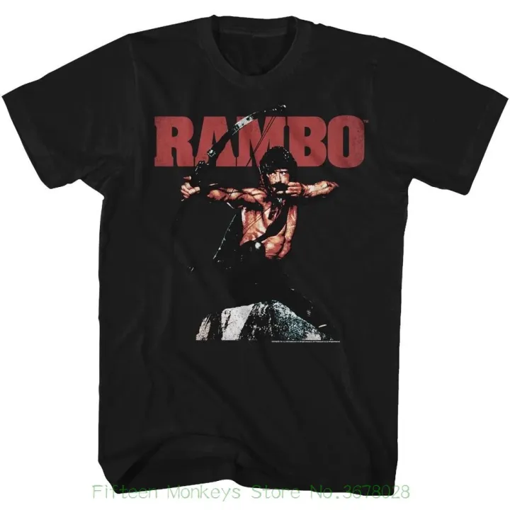 Trendy wild style Oversize man tees Great Quality Rambo Party Clothes ...