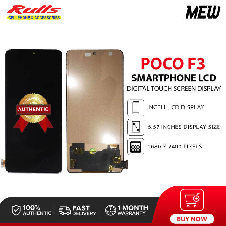 Smartphone LCD for Xiaomi Poco F3 (INCELL) Digital Touch Screen Display ...